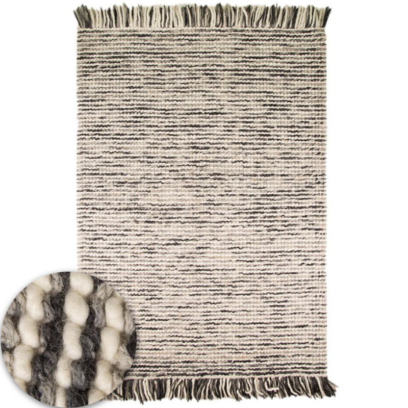 Tapis de salon en laine contemporain - Tapis Chic