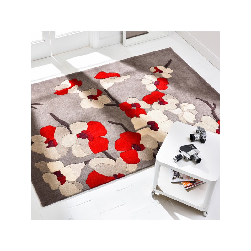 Tapis de salon rond contemporain - Tapis Chic