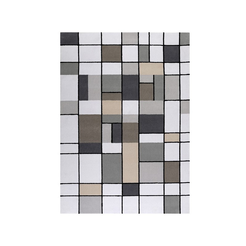 Tapis de salon en laine contemporain - Tapis Chic